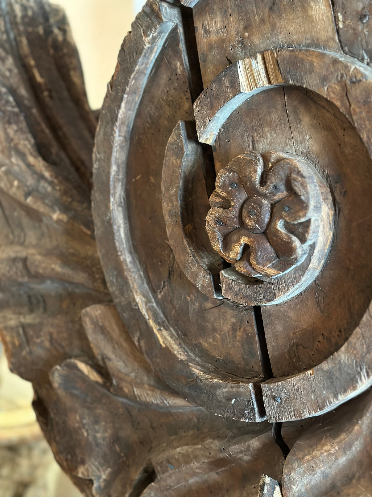 Large French Architectural Wood Carving c1860 – Circa II Antiques